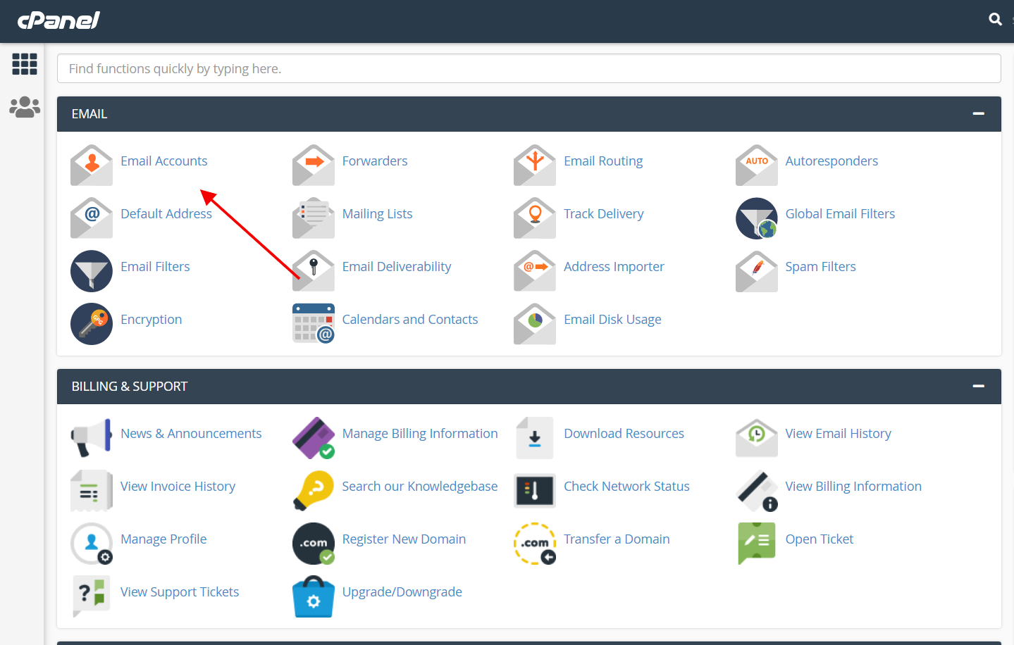 How to Create and Manage Email Addresses on cPanel | Insly Host
